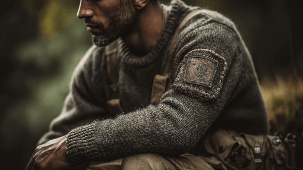 Surplus Commando Sweater Wool Military Outdoor Cold Weather