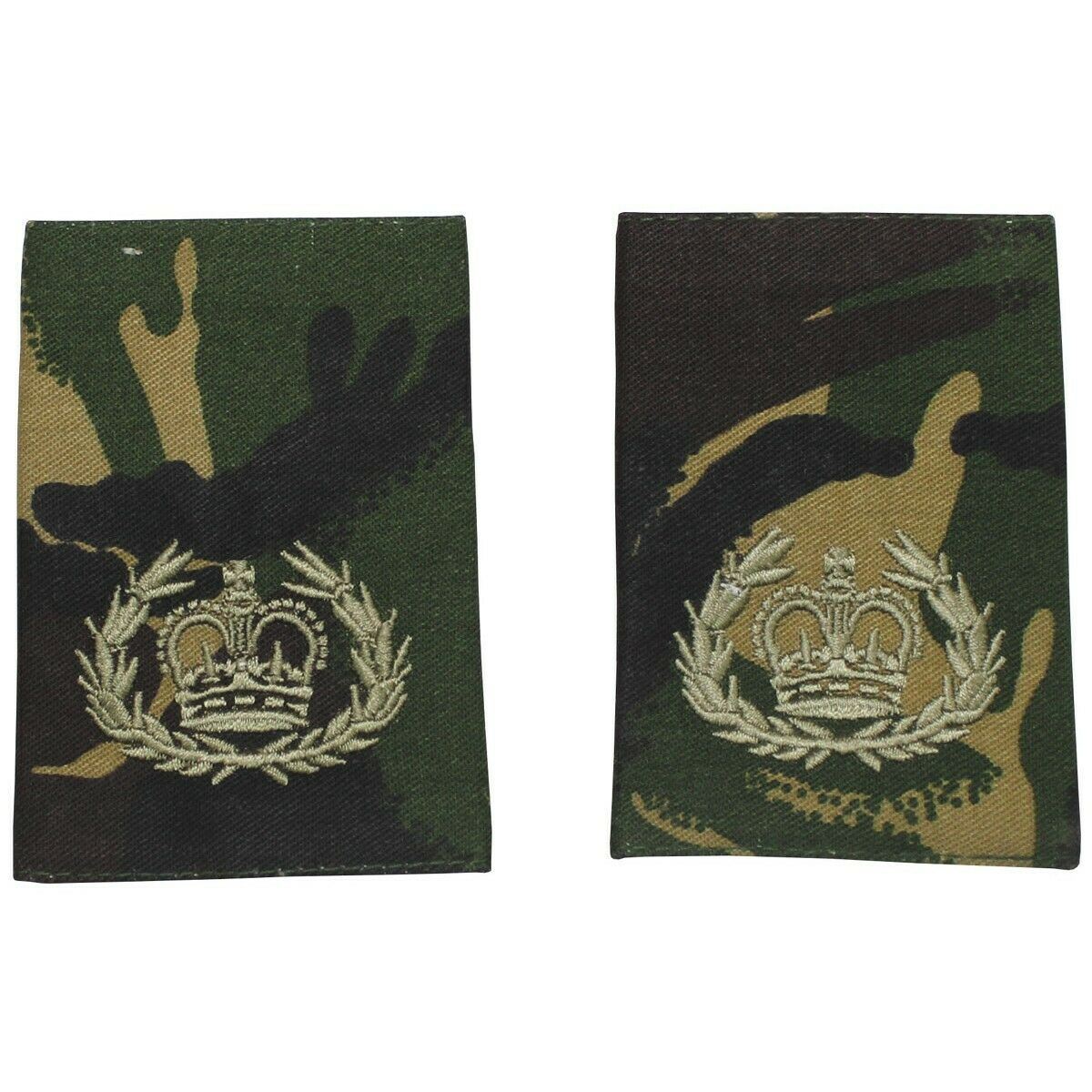 Quartermaster sergeant epaulets Genuine British army Shoulder - GoMilitar