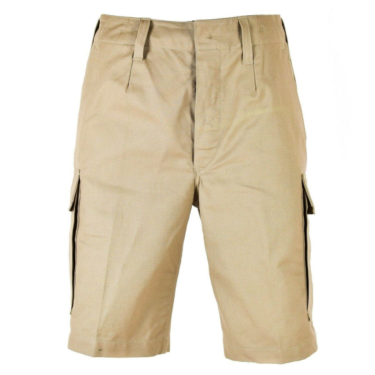 Authentic German Military moleskin shorts Khaki surplus NEW