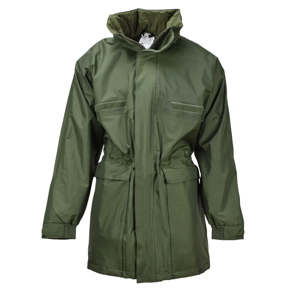Rain trench coat with hood Original Belgian military rain long jacket ...