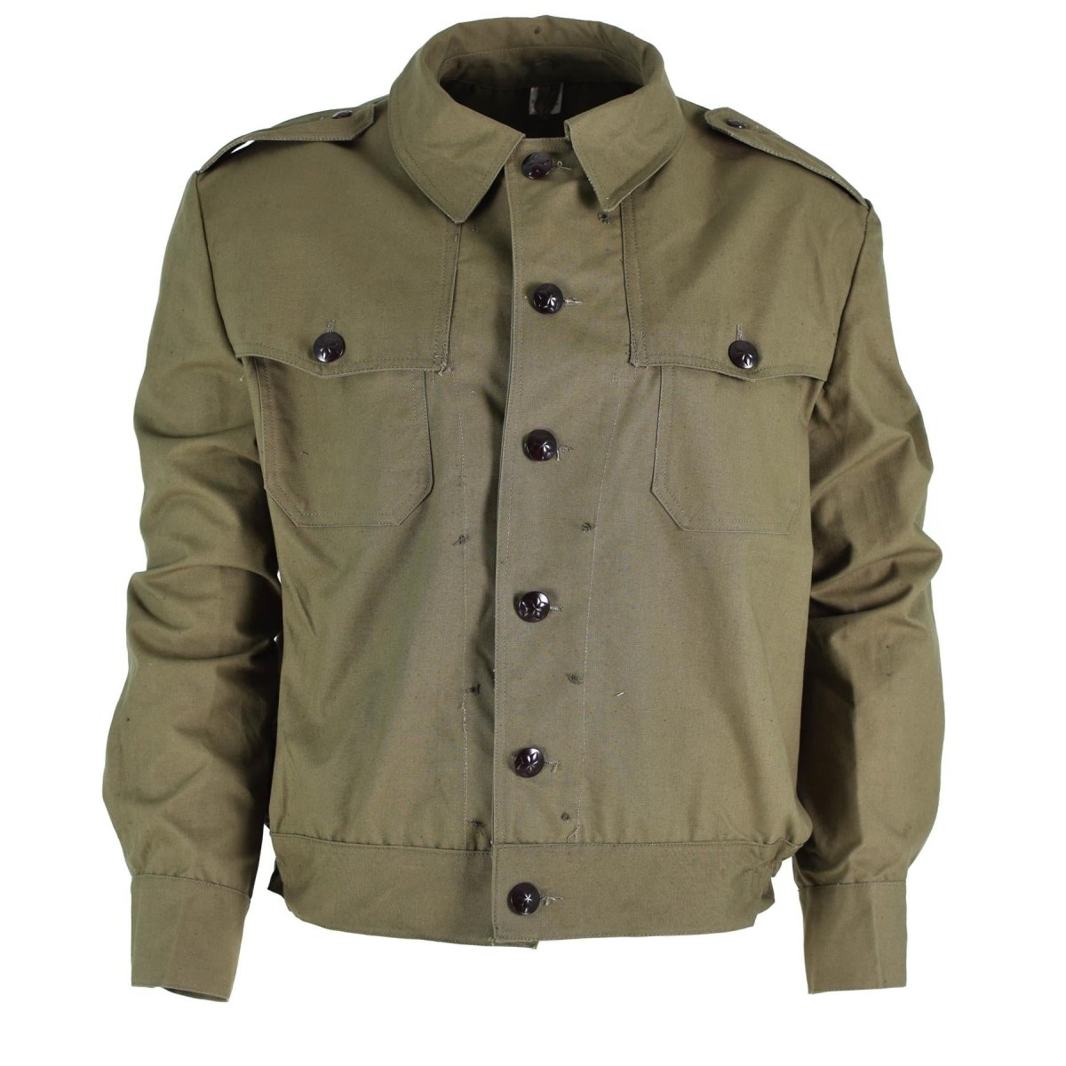 Vintage ike jacket Original Bulgarian army field troops canvas ike ...