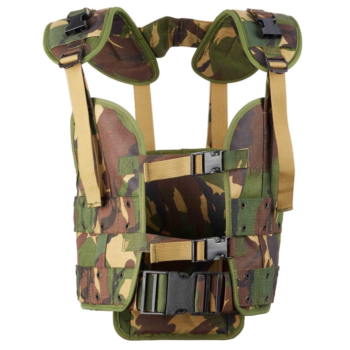 Tactical webbing vest Original Dutch military set woodland old
