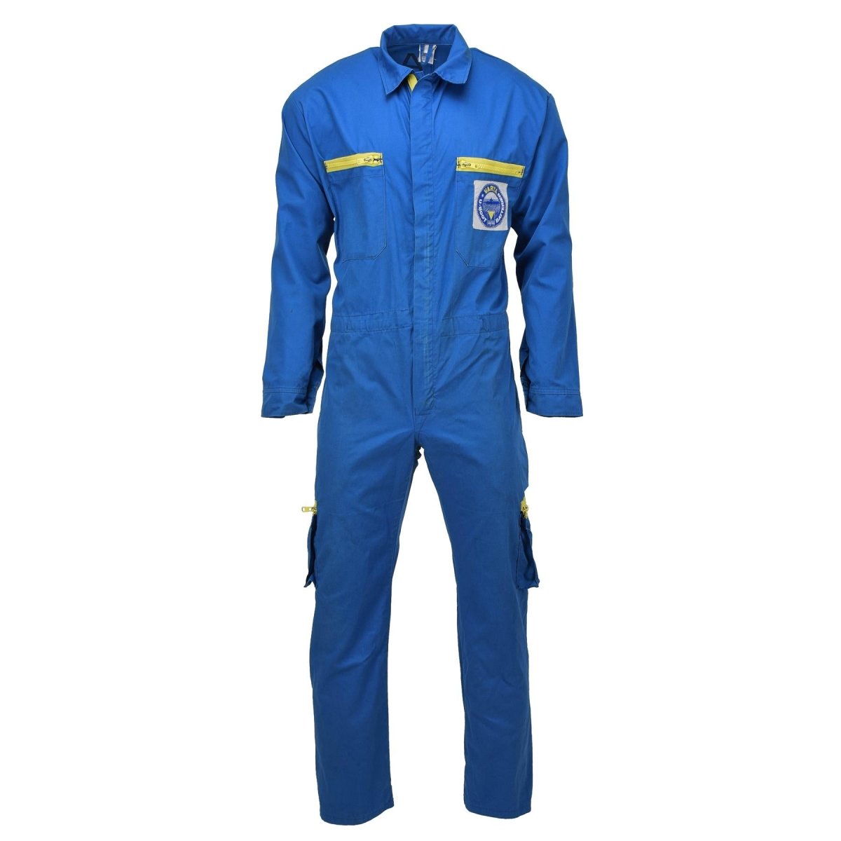 Acid-Resistant Coverall Oko-Tex bright blue jumpsuit surplus issue ...