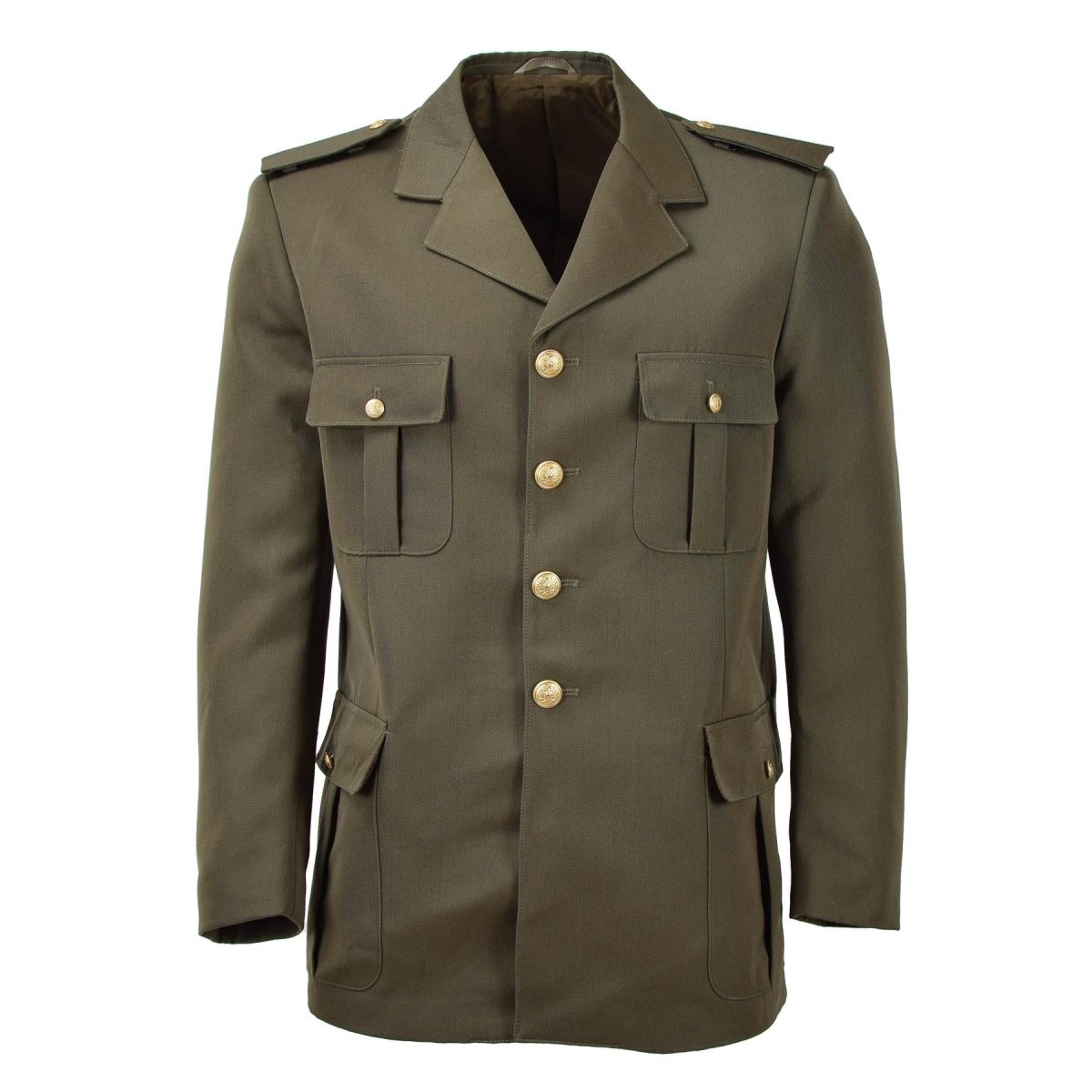 Vintage italian army jacket original Italy military VERDE parade dress ...