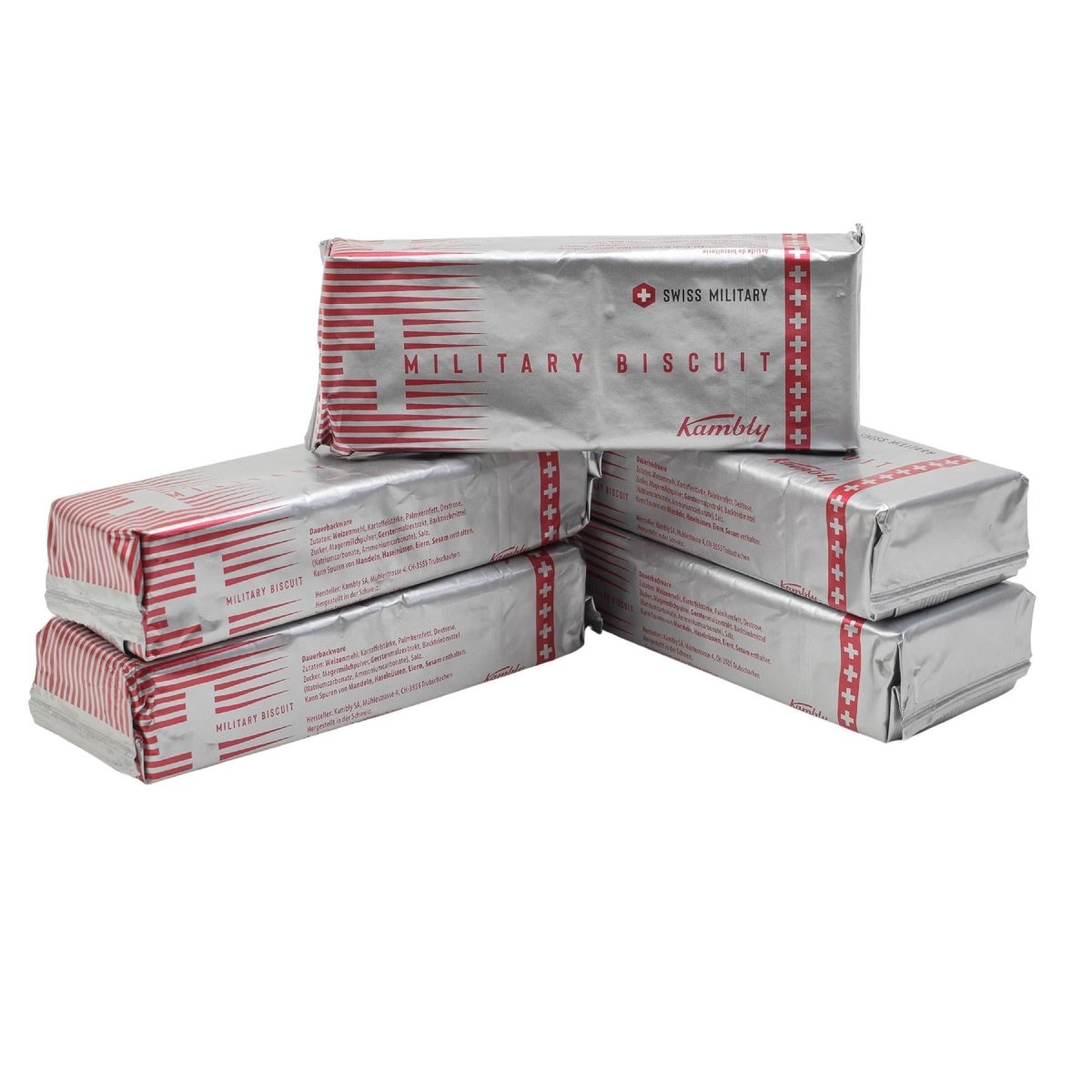 Swiss military biscuit Original 100 g Authentic Taste Outdoor - GoMilitar