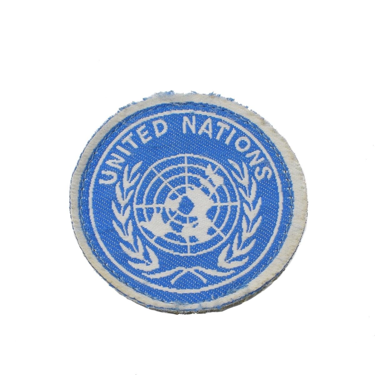 United Nations Loop Patch Genuine United Nations loop patch round ...